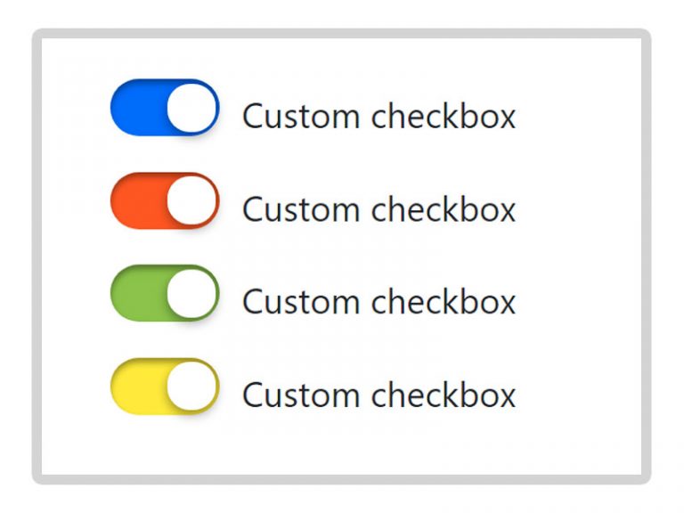 Кастомные чекбоксы. Стилизация через CSS (Custom checkboxes)